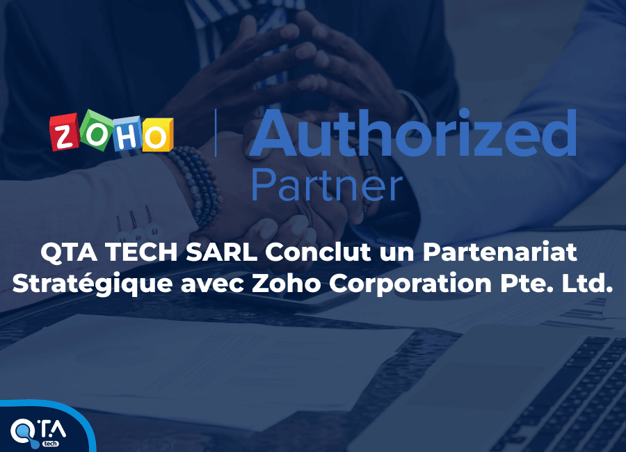 Qta Tech Sarl Forges A Strategic Alliance With Zoho Corporation Pte Ltd Digital 